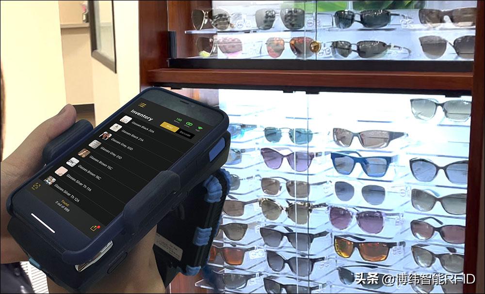 The glasses frame solution fully demonstrates the advantages of RFID ...