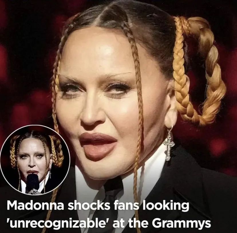Madonna's Grammy style is out of the circle, and the real-life version ...