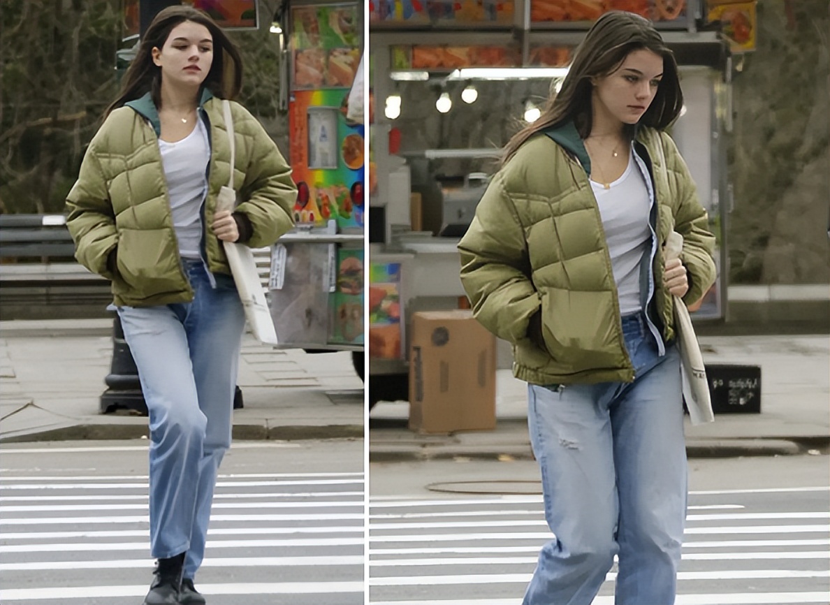 A recent photo of 16-year-old Su Rui was exposed!She has a good figure ...