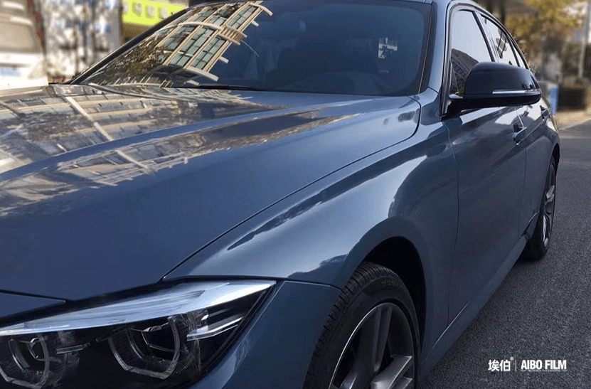 BMW Eber color changing film PET crystal cement gray, simple yet noble ...