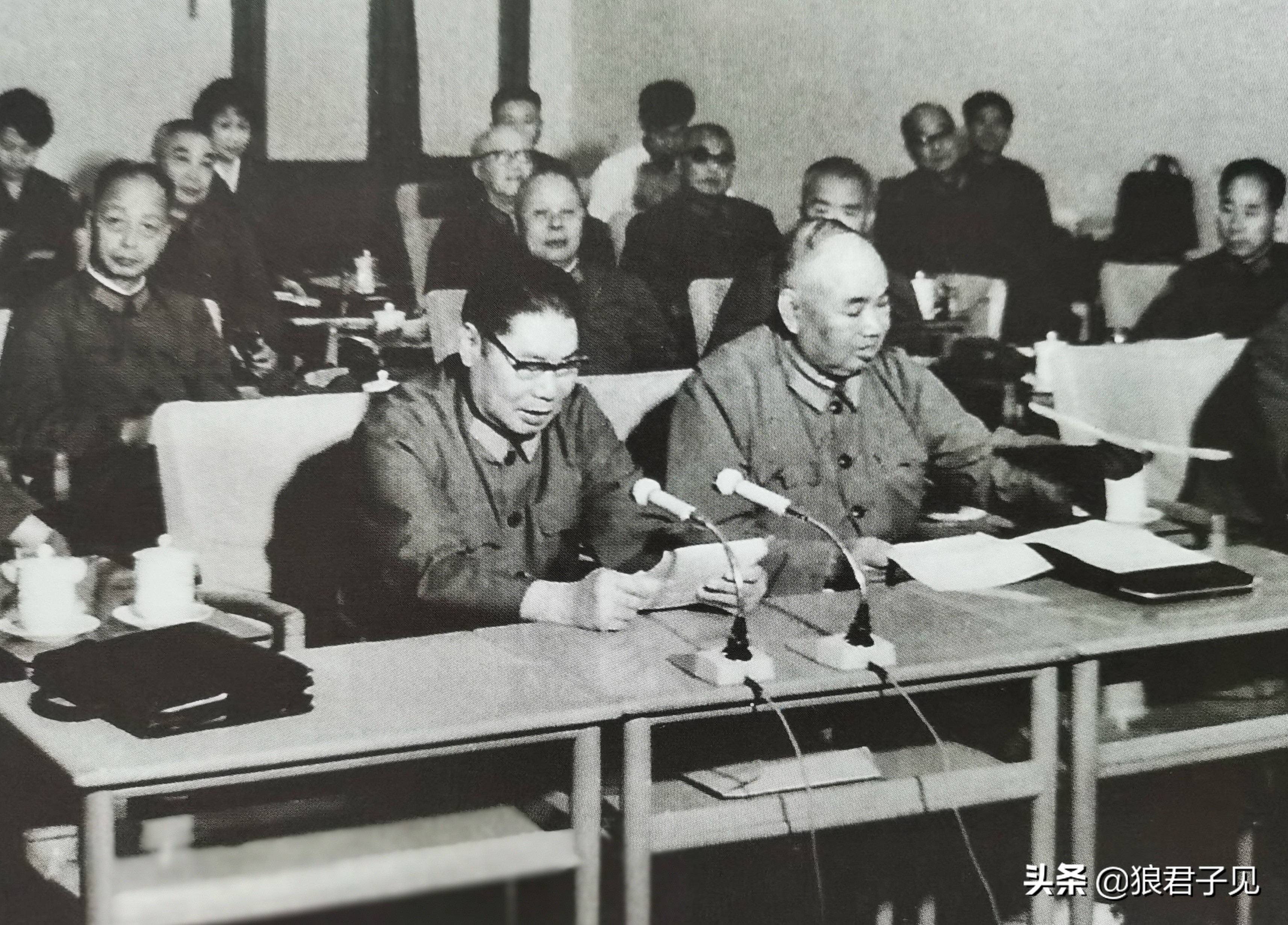 Old photos of Yang Dezhi in his early days as chief of the general ...