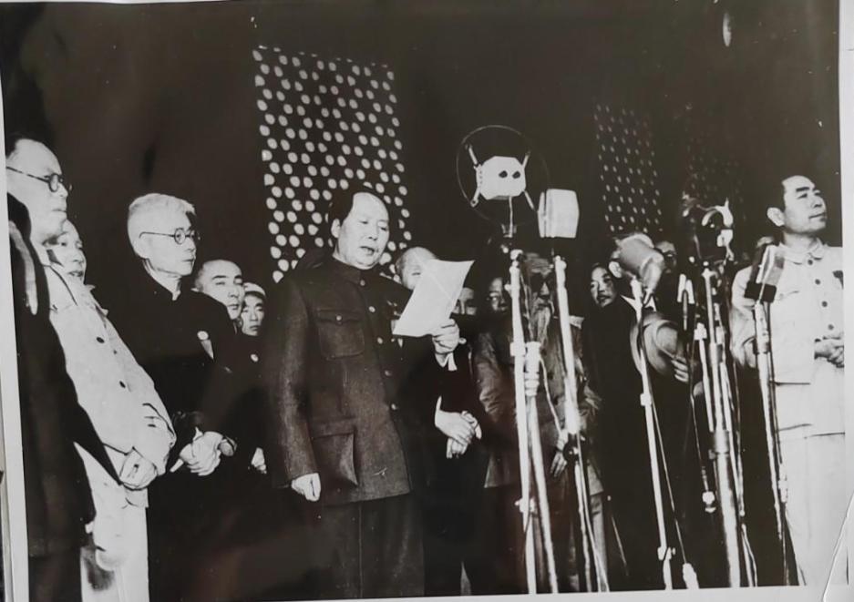 Old photos: On October 1, 1949, why were there only five marshals on ...