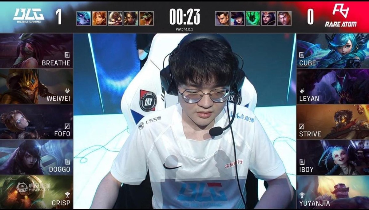 Doggo is in a brave state, Aphelios is injured with one R and a thousand injuries, helping BLG ...