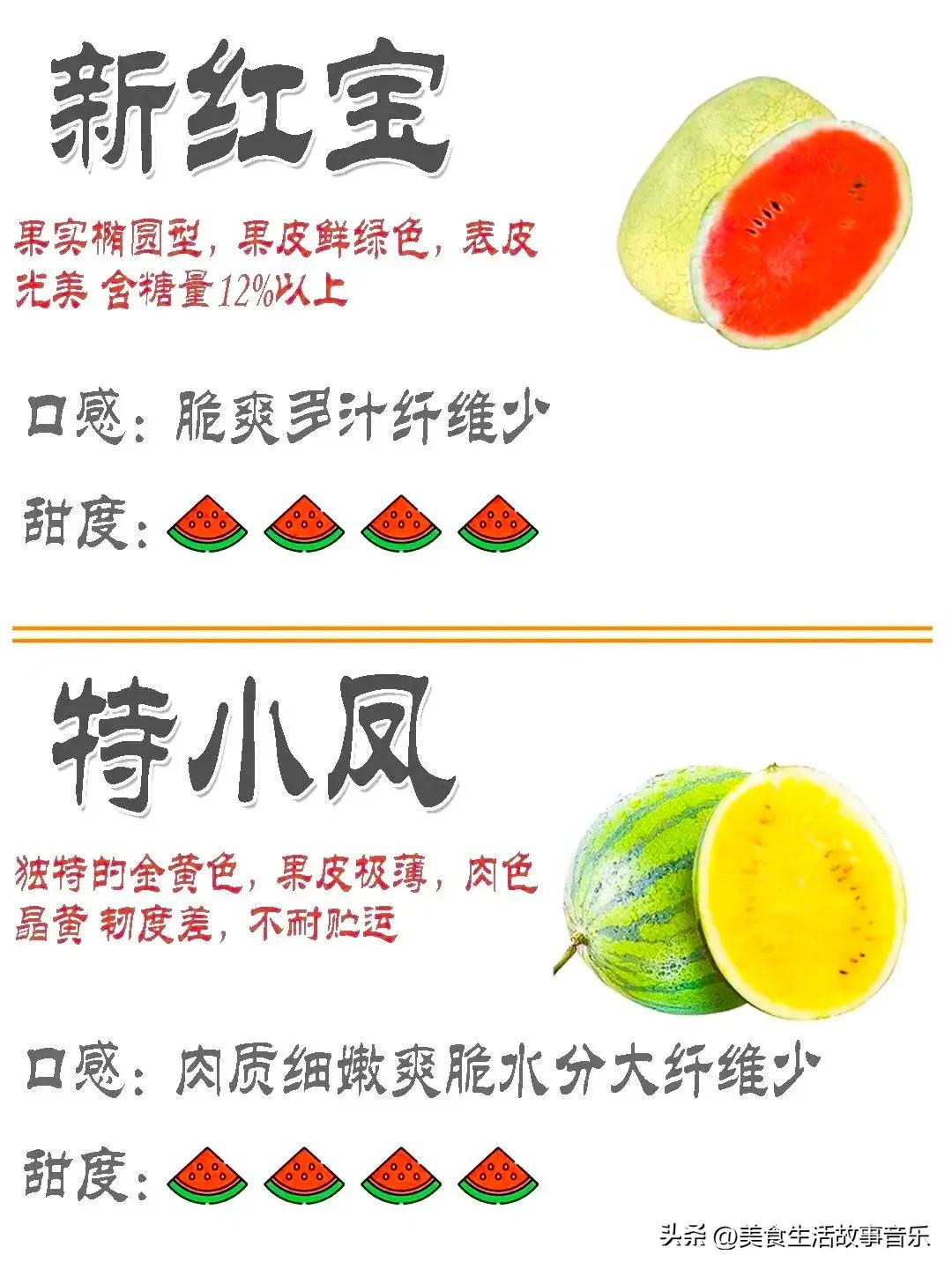 The characteristics of different watermelons and how to choose ...