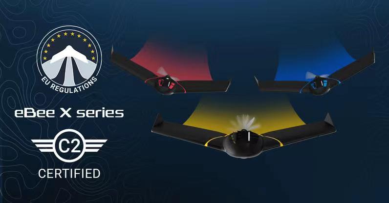 eBee X-Series drones are the first in the world to receive a C2 ...