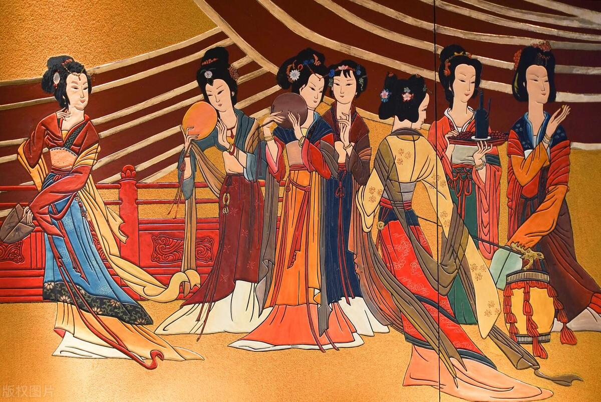 The Tang Dynasty restored the heart of China, and the countries of the ...