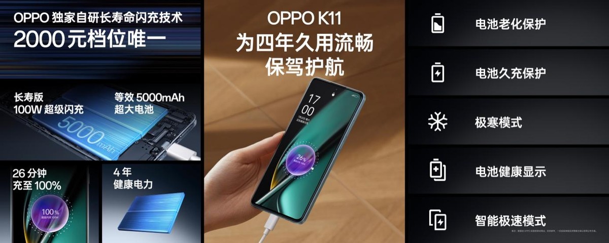 OPPO K11 series officially released, popularizing flagship video ...