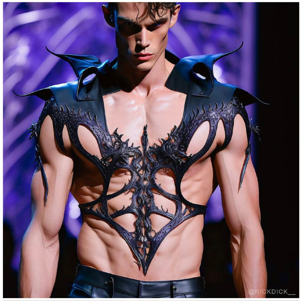 Rickdick men's AI clothing design brand is undoubtedly eye-catching ...