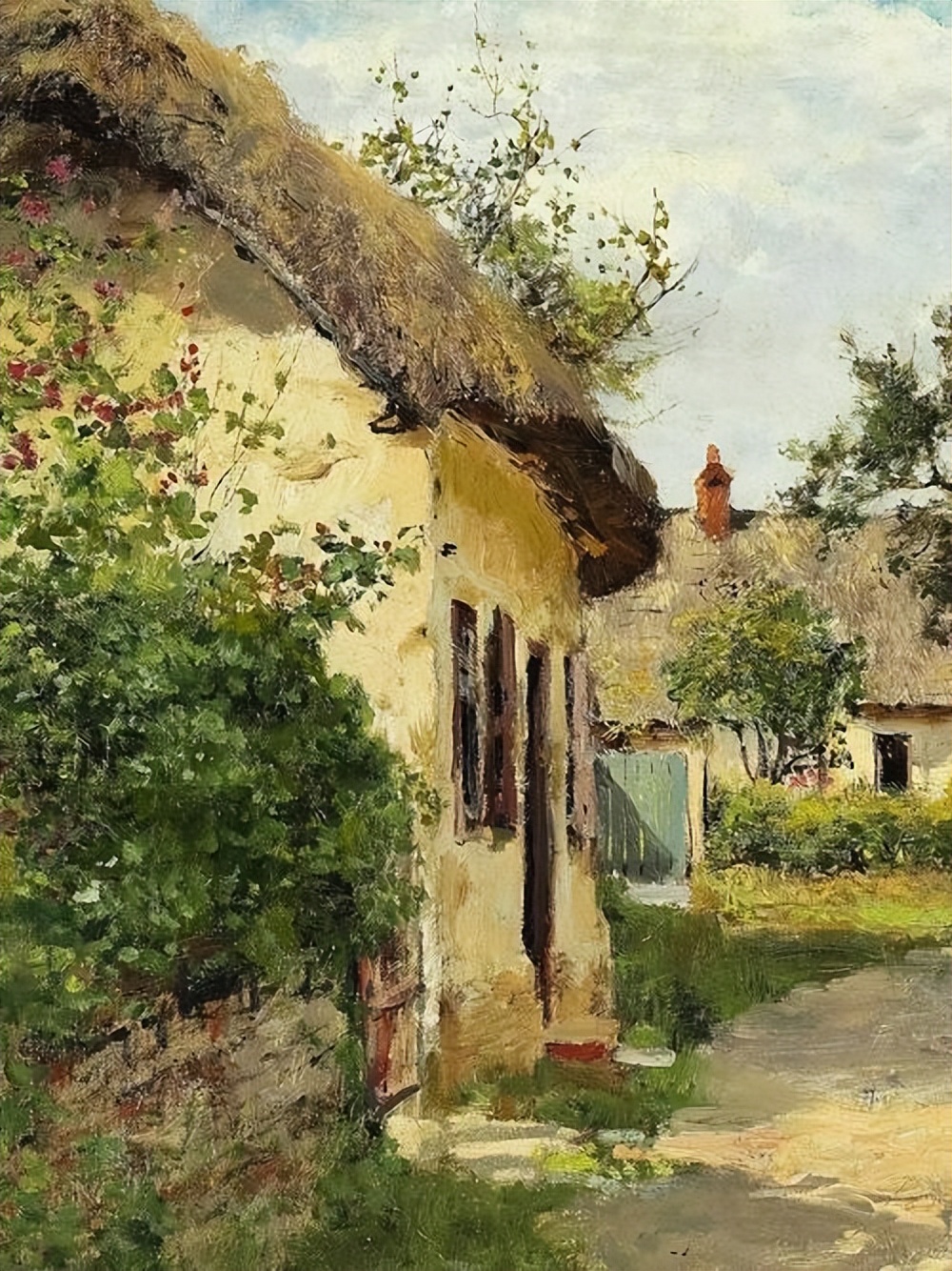 What are the re-creation of natural elements by British Impressionists ...