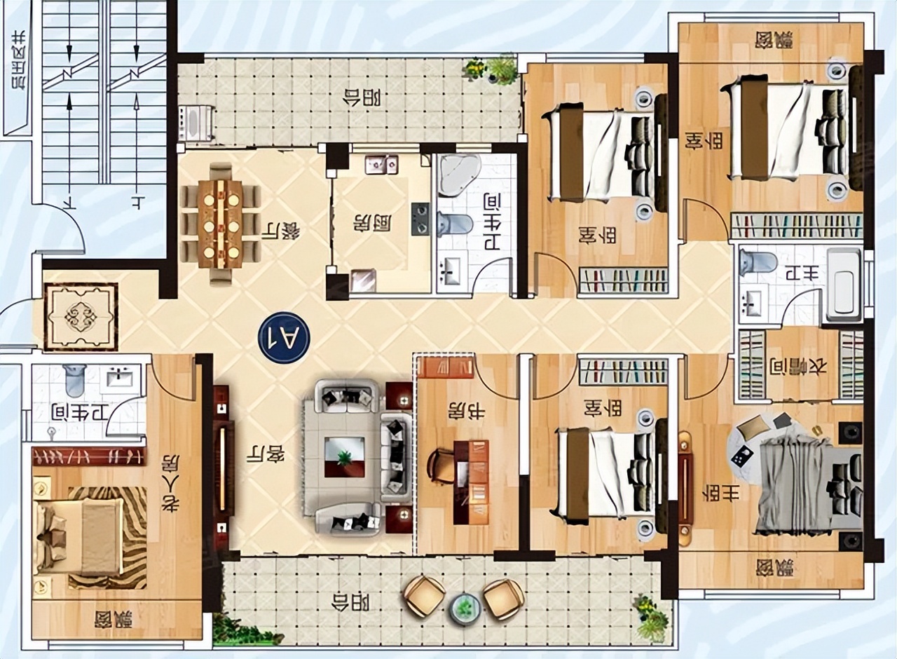 178 square meters apartment, six rooms, good practicality - iNEWS