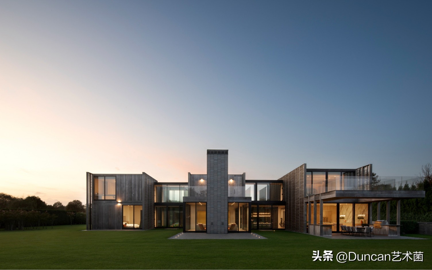 New York Bates Masi + Architects & American courtyard house design ...