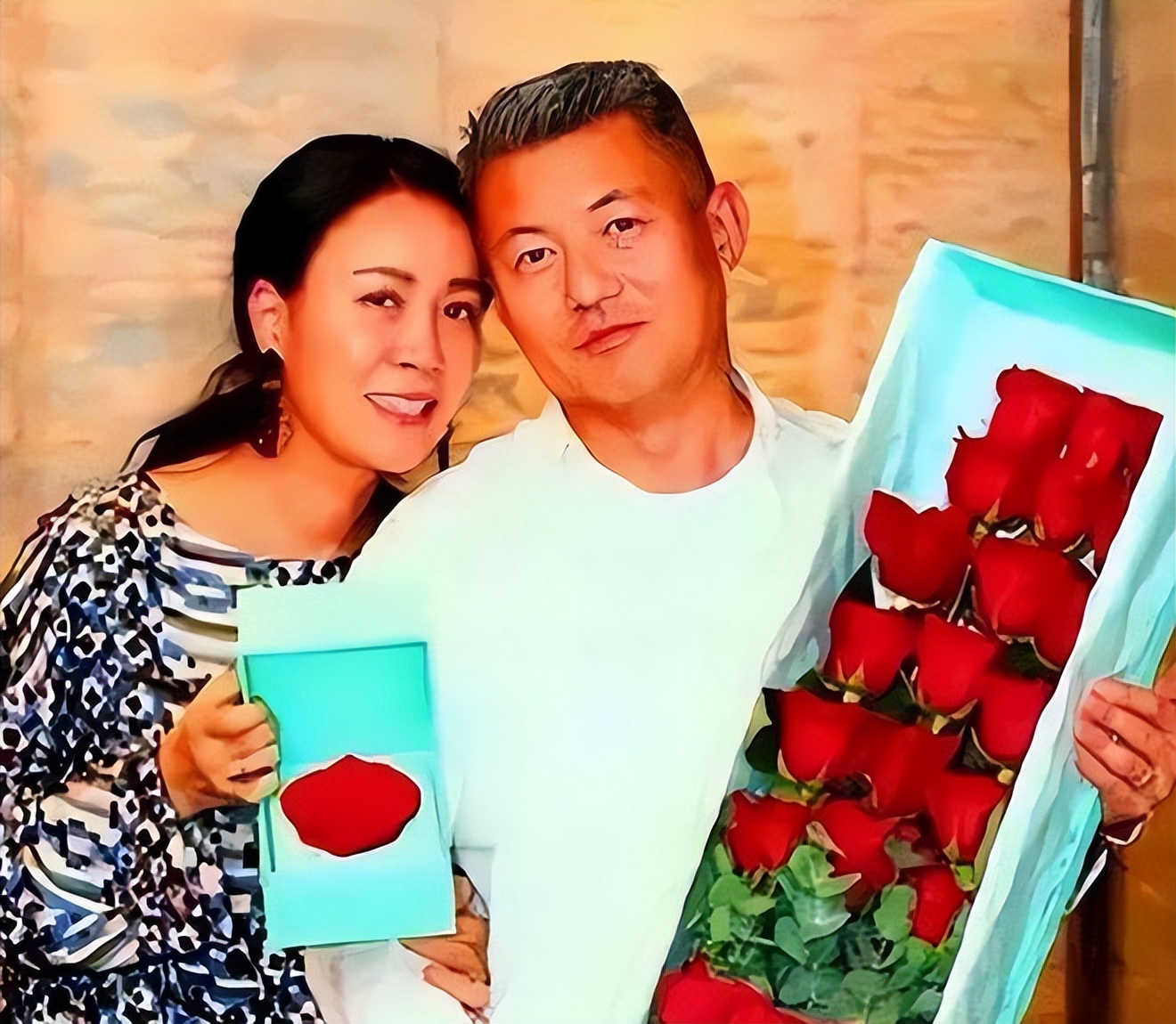 The intimate photo of singer Na Ying and her husband Meng Tong is ...