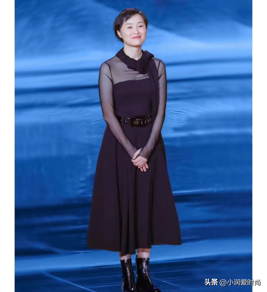 I was amazed by 51-year-old Wu Yue. Her summer clothes are decent and ...