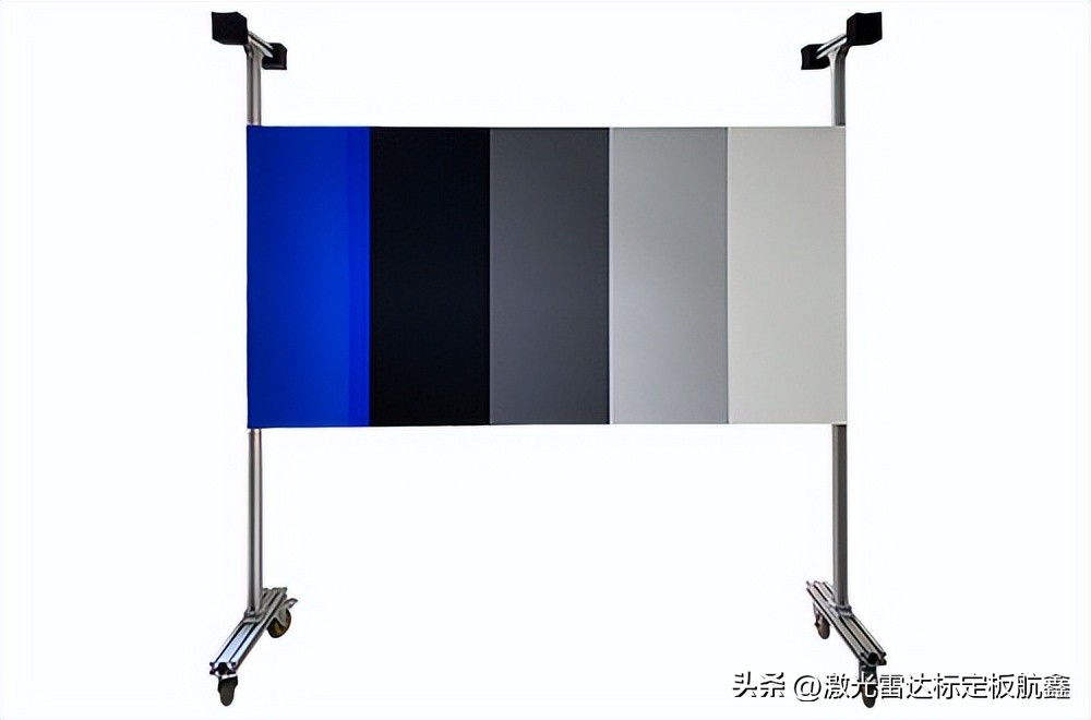 Diffuse reflectance calibration target board for unmanned vehicle lidar ...