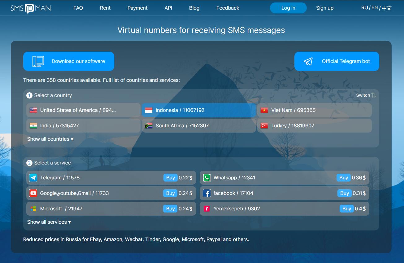 Which SMS code receiving platforms can be used to register an account ...