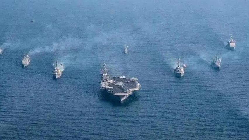 Simulating a global war, the U.S. Navy dispatched seven fleets to ...