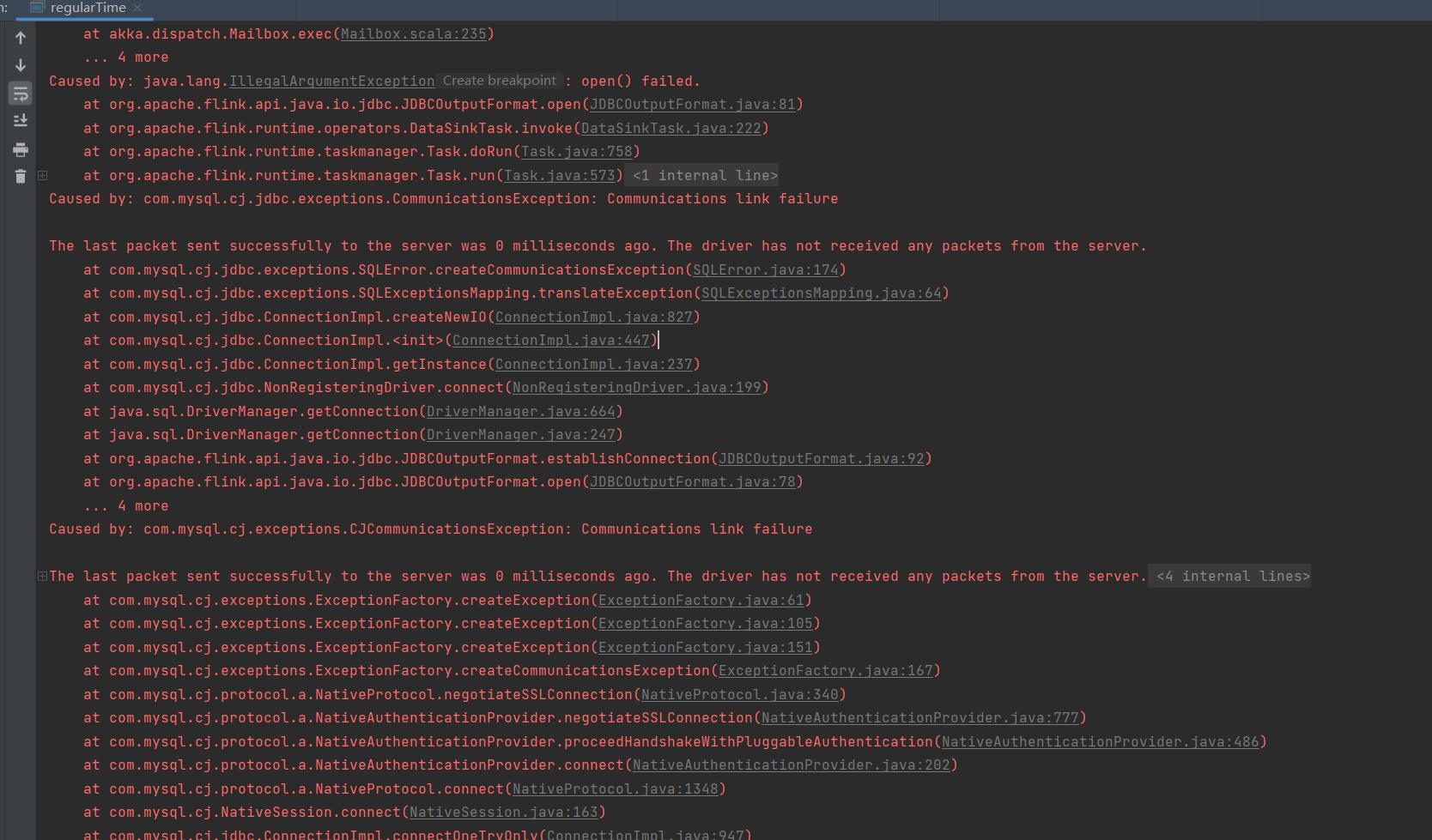 java.lang.IllegalArgumentException: open() failed. - 資訊咖