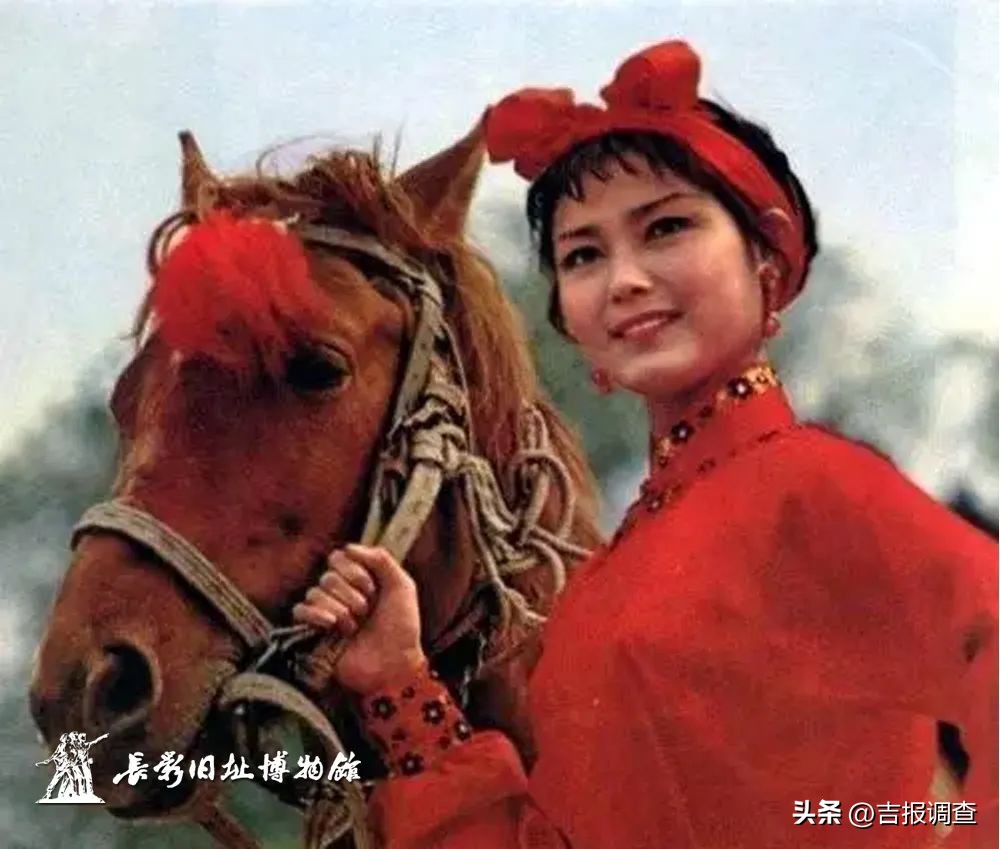 Looking back at the classic old movie "Red Peony" shot by Changying: the heroine legend played ...