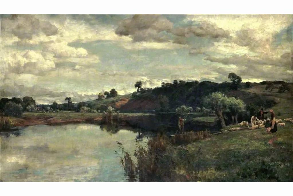 Flowers and landscapes by British painter Alfred Parsons - iNEWS