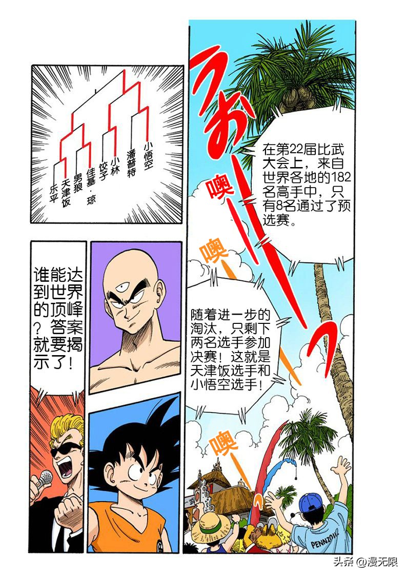 "Full Color Dragon Ball" (Volume 11, Chapter 128-130) The world's ...