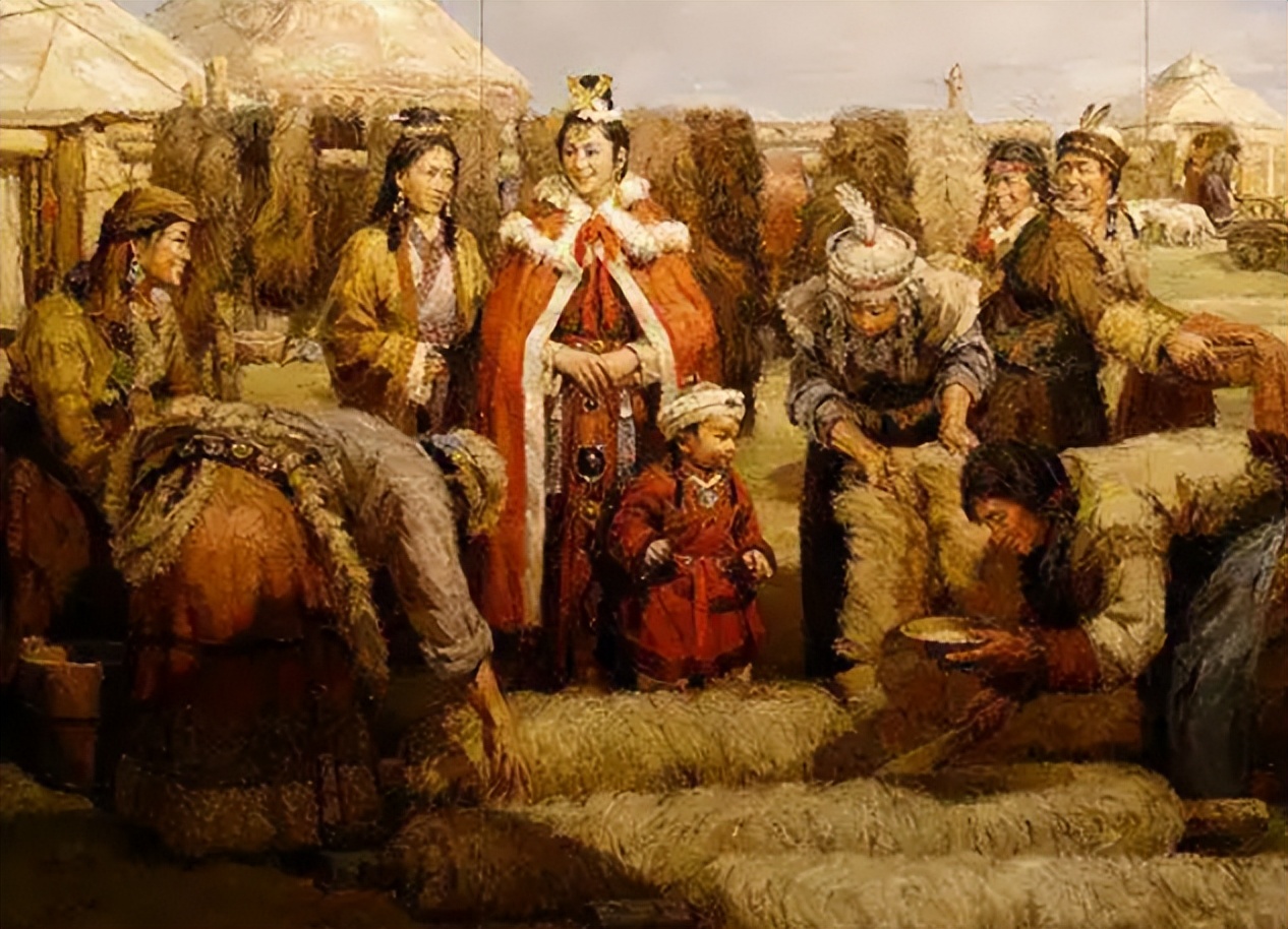 After the ancient princesses married the Huns, why were most of them ...