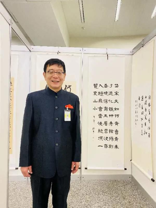 Yin Jun Calligraphy on display at the United Nations Chinese Language ...