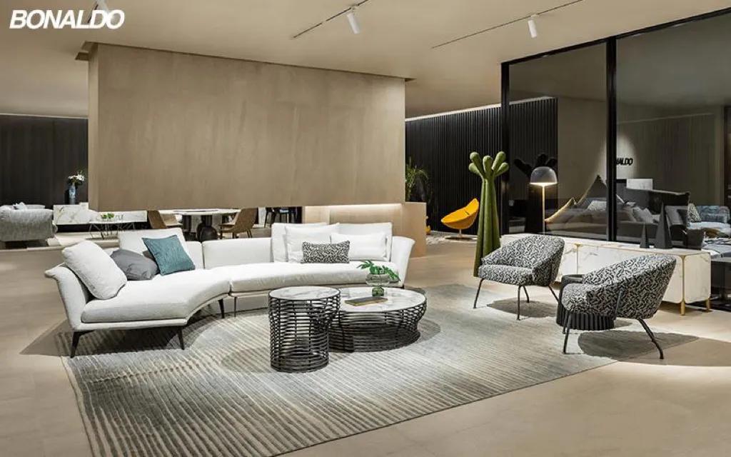 Italian modern style sofa design, first-class texture, simple and ...