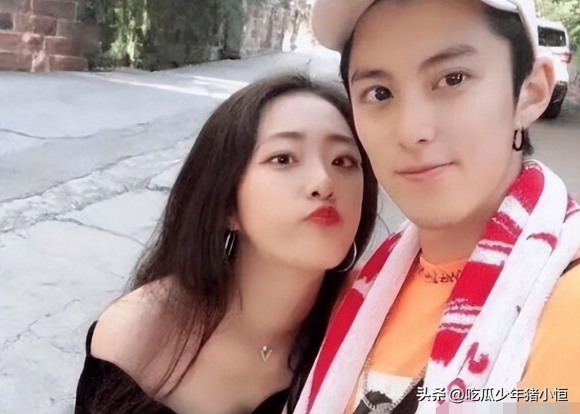 Wang Hedi's "girlfriend outside the circle" was picked up. She is ...