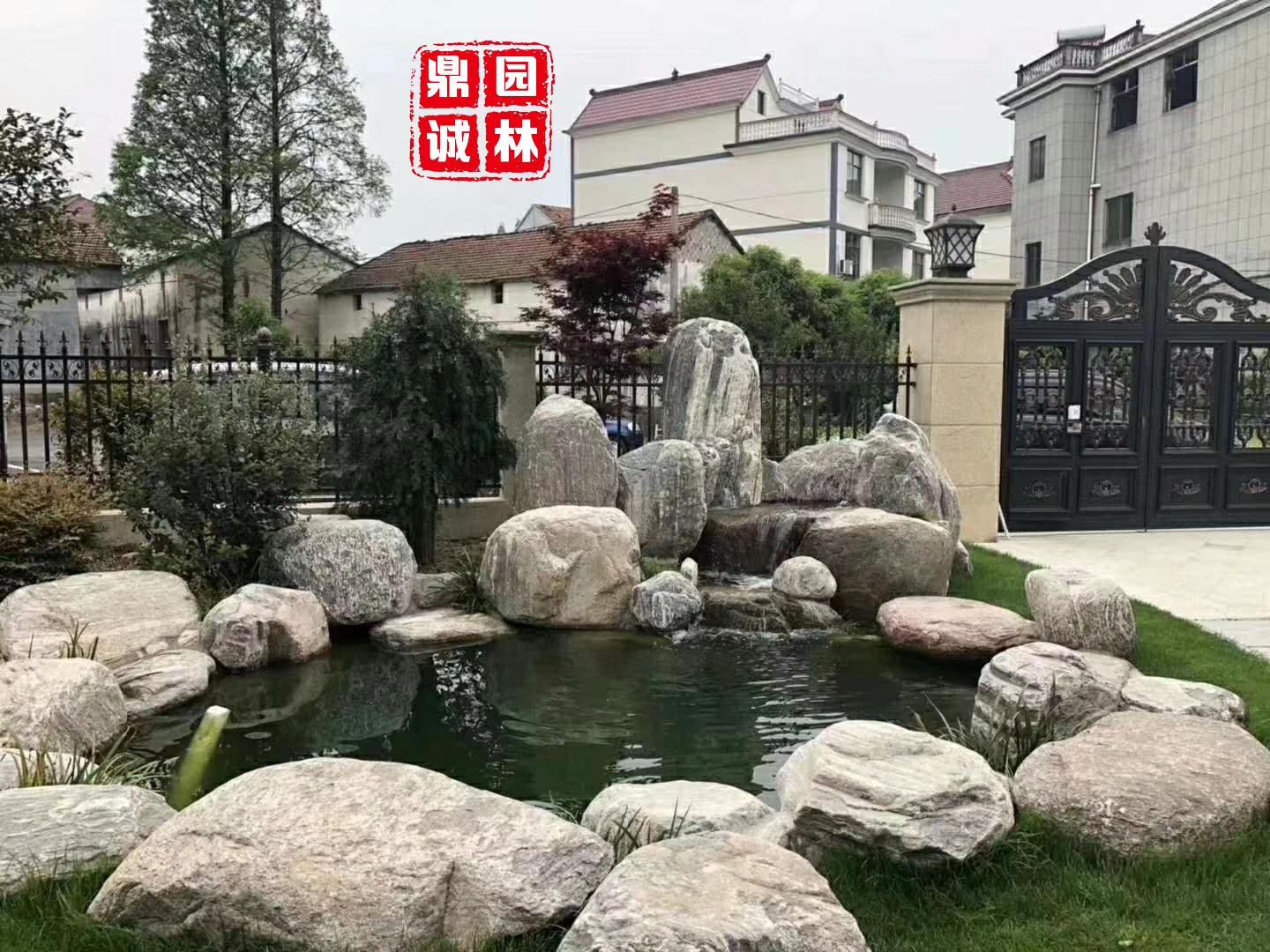 Taishan stone landscaping-Taishan stone slice combination-indoor and ...