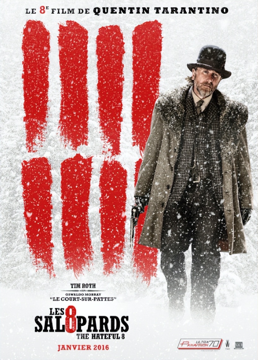 In the movie "The Hateful Eight", the image style of the protagonist ...