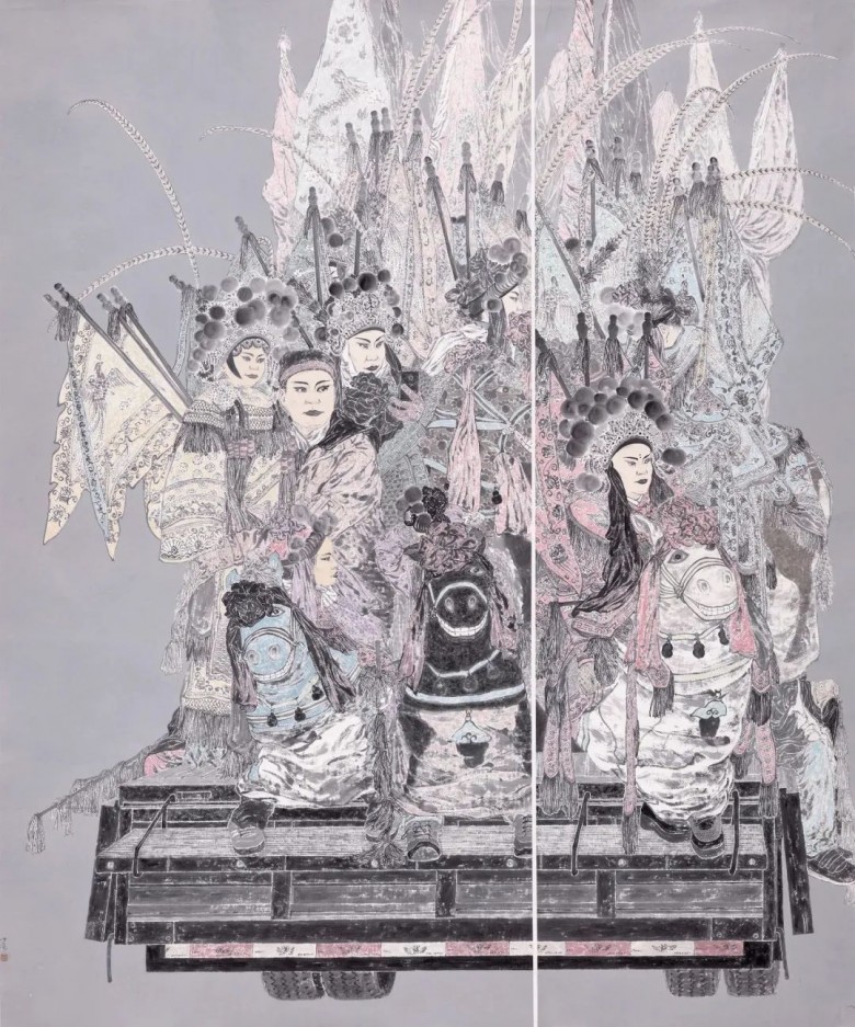 Sun Shaoliang: Delicate and Elegant Brush and Ink Interpretation of the ...