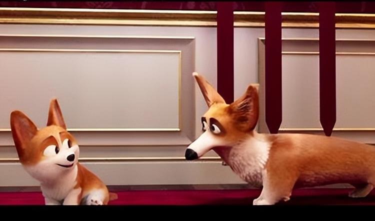 "The Queen's Corgi", Rex, the chief dog full of conscience and justice ...