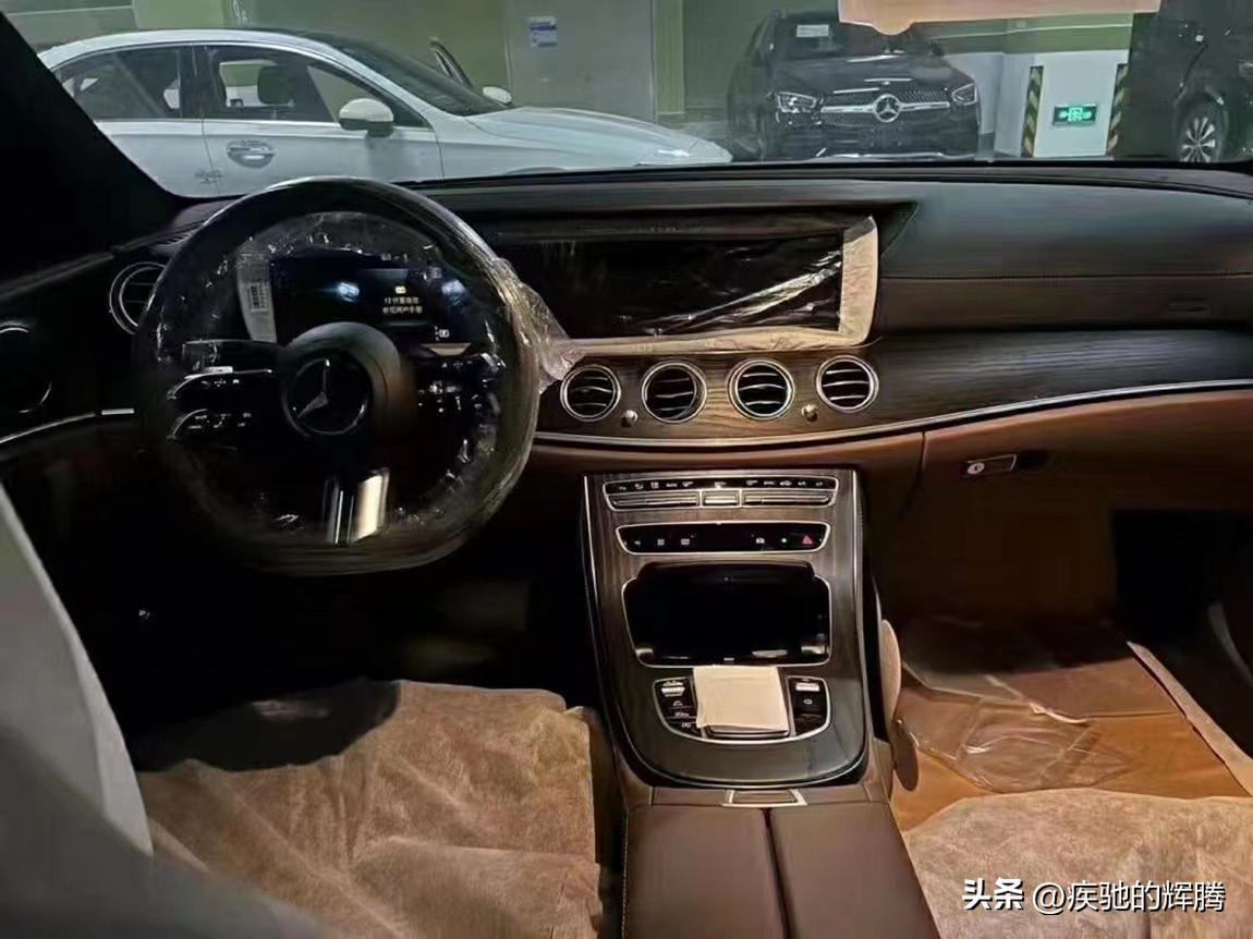 2023 E300L sports and fashion model: 2.0T+258 horsepower Beijing Benz sedan, landed over 500,000 ...