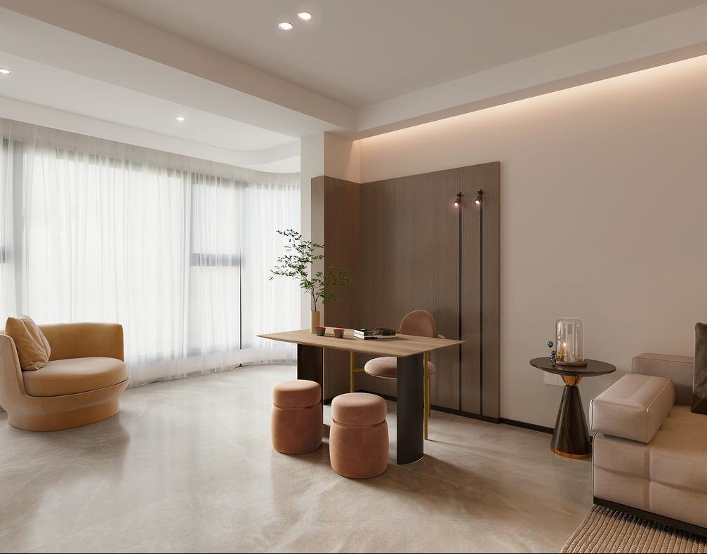 Nanjing MCC Splendid Cullinan·176㎡ interior design, encountering purity ...