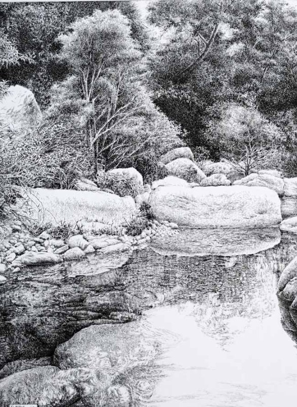 Chinese Art Sketch Sketch (19) Appreciation of Xu Yahua's Pen Sketch ...