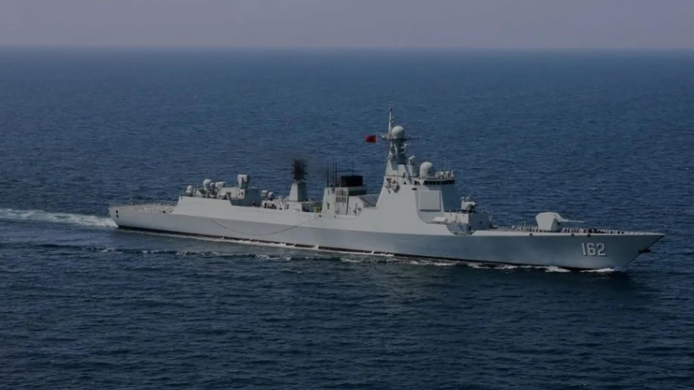 The Chinese navy is ready to go, and three 052DL destroyers are about to launch, and the ...