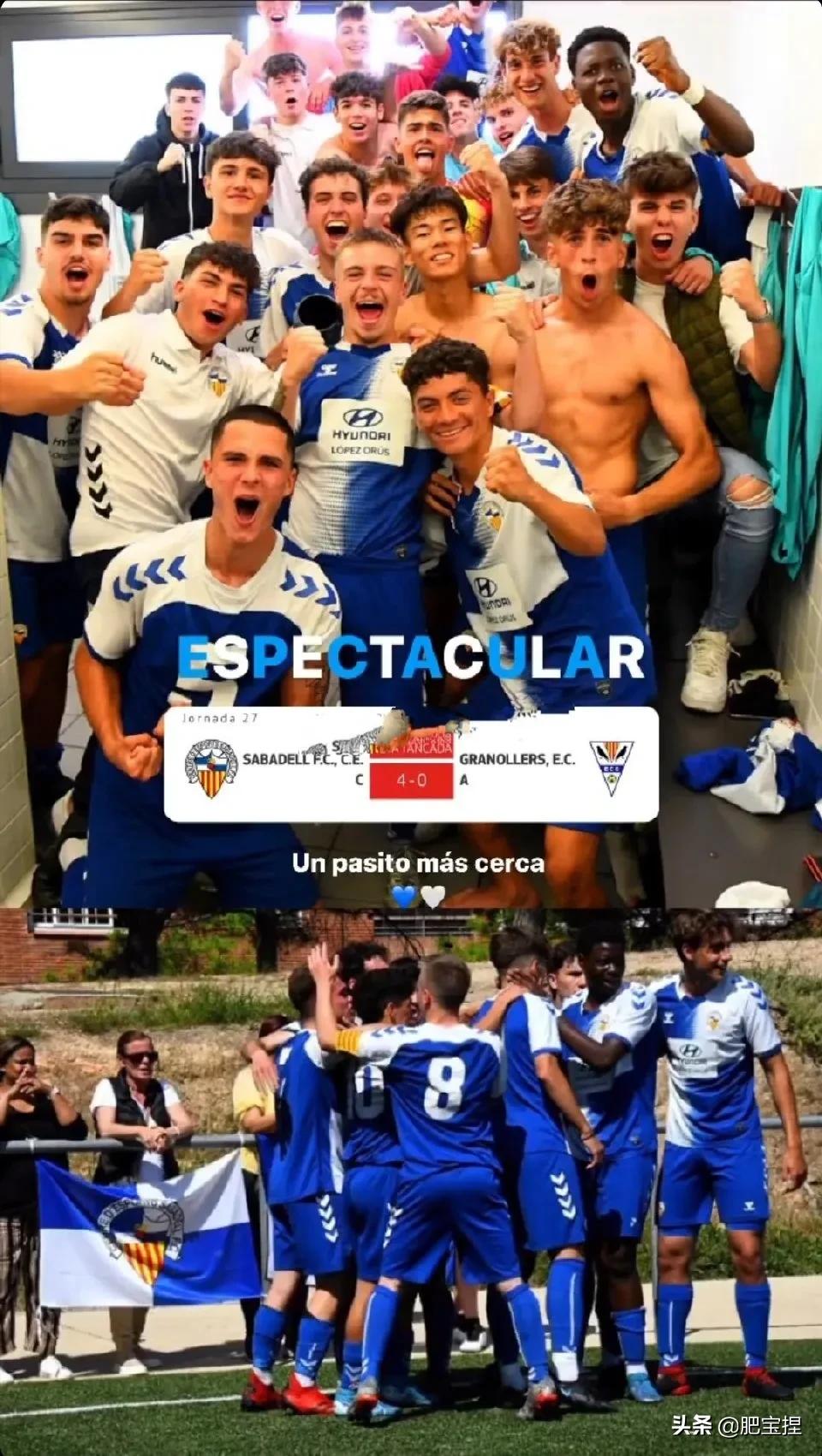 2 goals and 2 assists in 1 week!He Xiaoke helped Sabadell C team secure ...