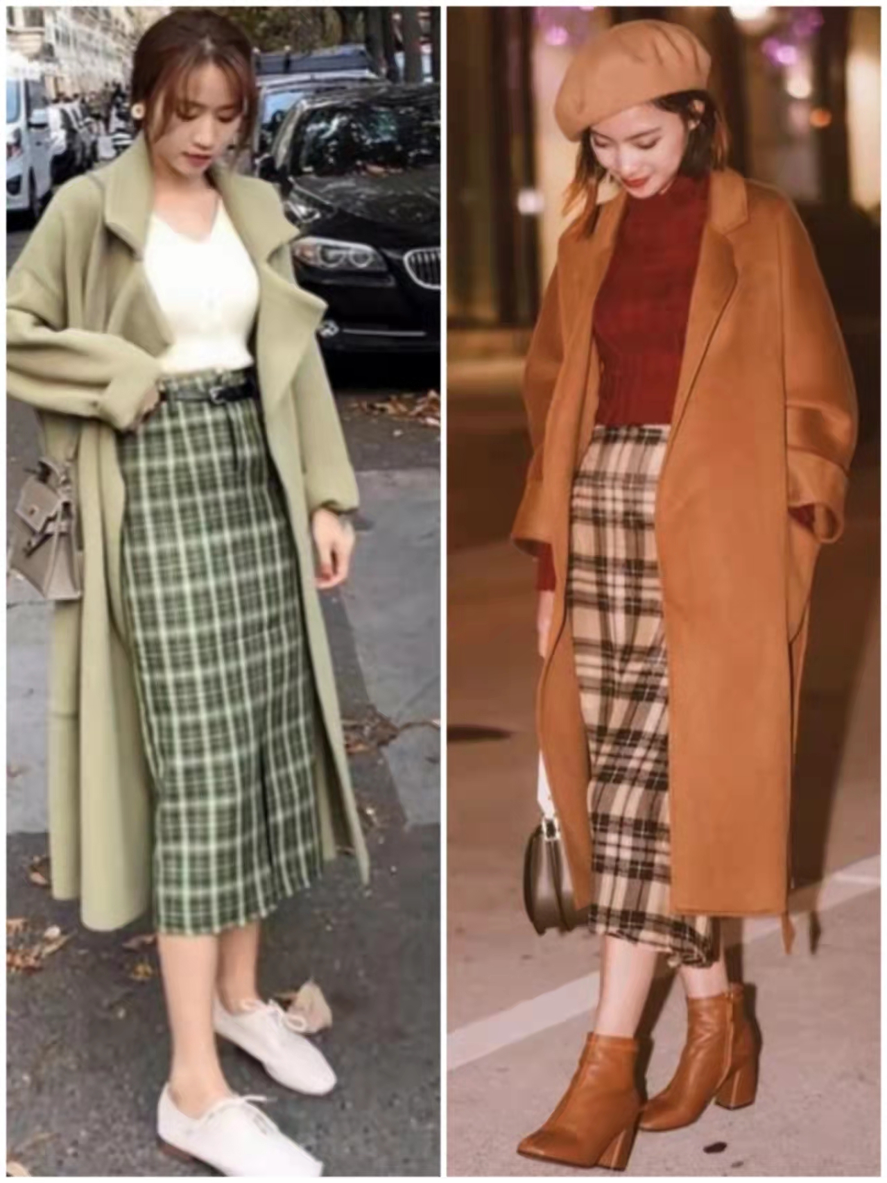 Wear less coats and trousers in winter. With these 4 skirts, you will ...