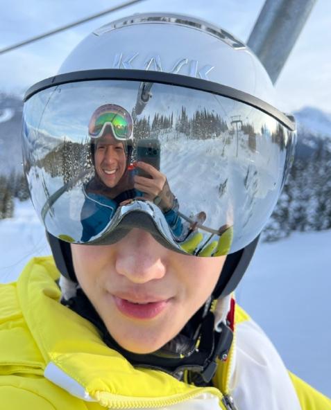 Wu Qianyu and Shi Boxiong went on a sweet trip, and her rich three ...