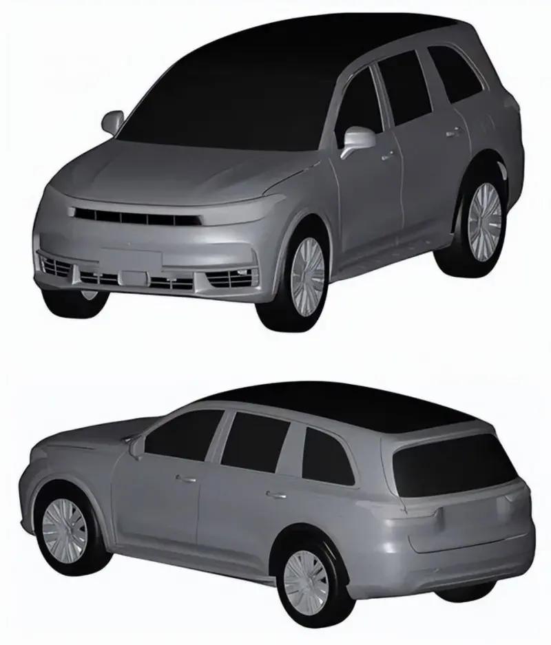 The ideal L8 is exposed, the size is smaller than the L9, netizens: The ...