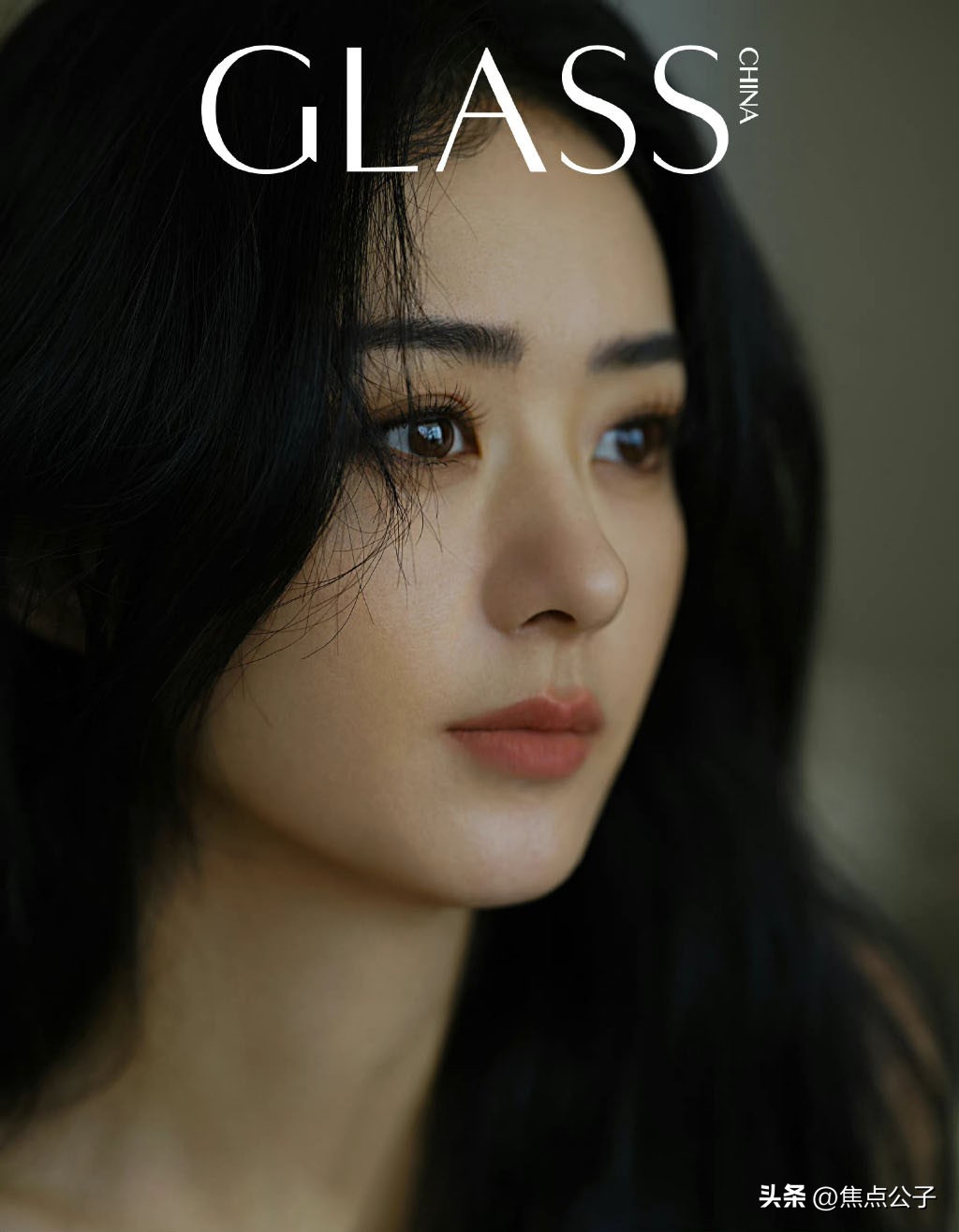 Beautiful Miss Zhao!Zhao Liying appeared in the January issue of ELLE ...