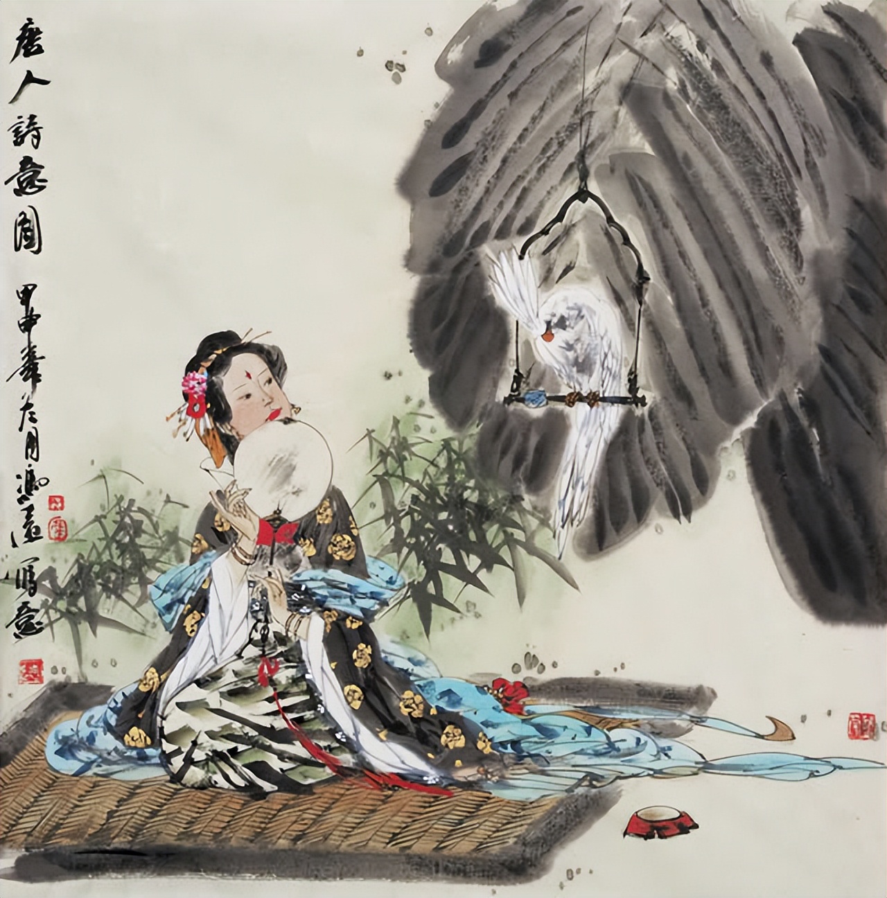 Contemporary Top Masters of Chinese Painting Figures (2) - Feng Yuan ...