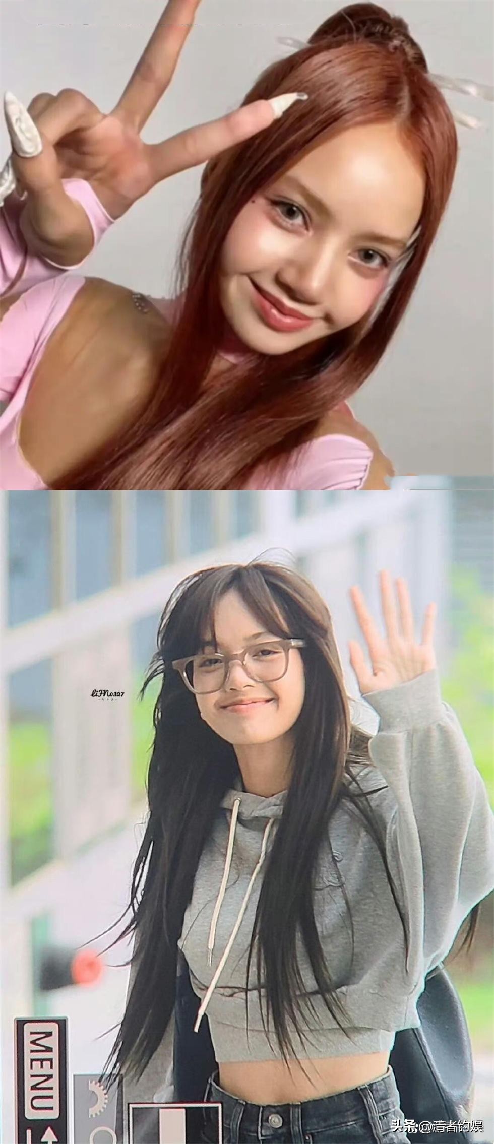 Lisa exposed her forehead, "little mother feeling" bursting! Accept ...