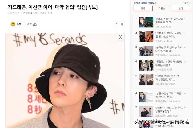 The investigation into G-Dragon's drug-related case was exposed ...