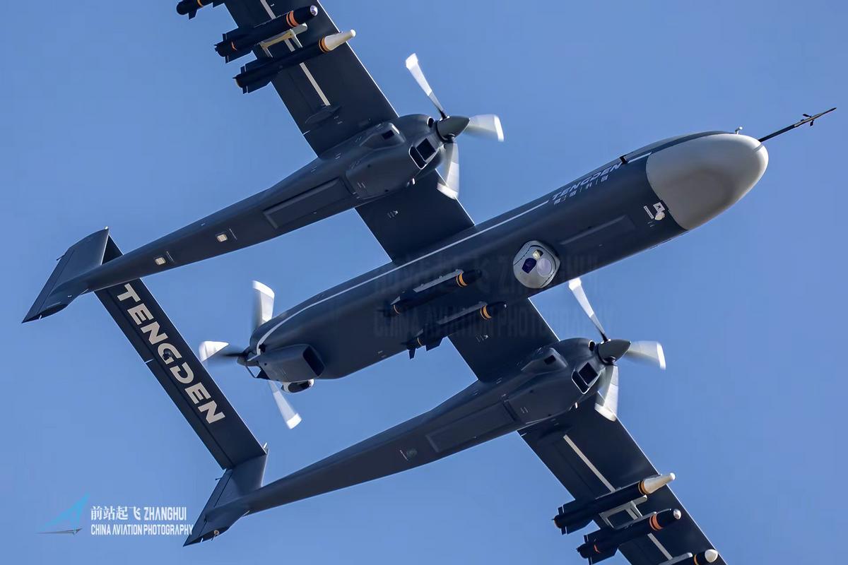 The U.S. plane made a high-profile crossing, the PLA's unmanned "bomb ...