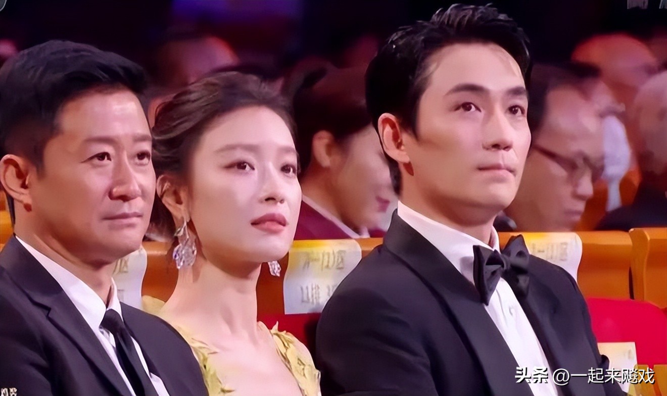 A group photo of the female stars of the Golden Rooster Award, whose ...