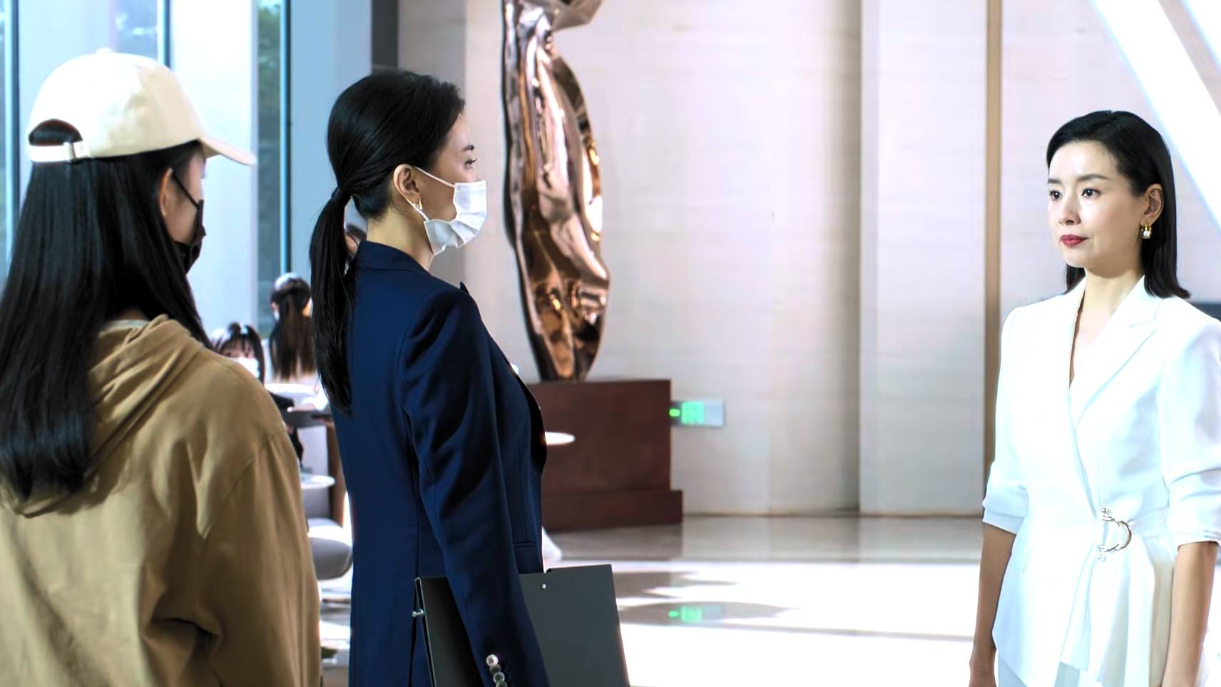 "Imperfect Victim" Lin Jing plays HR and calls for "bravely saying no ...