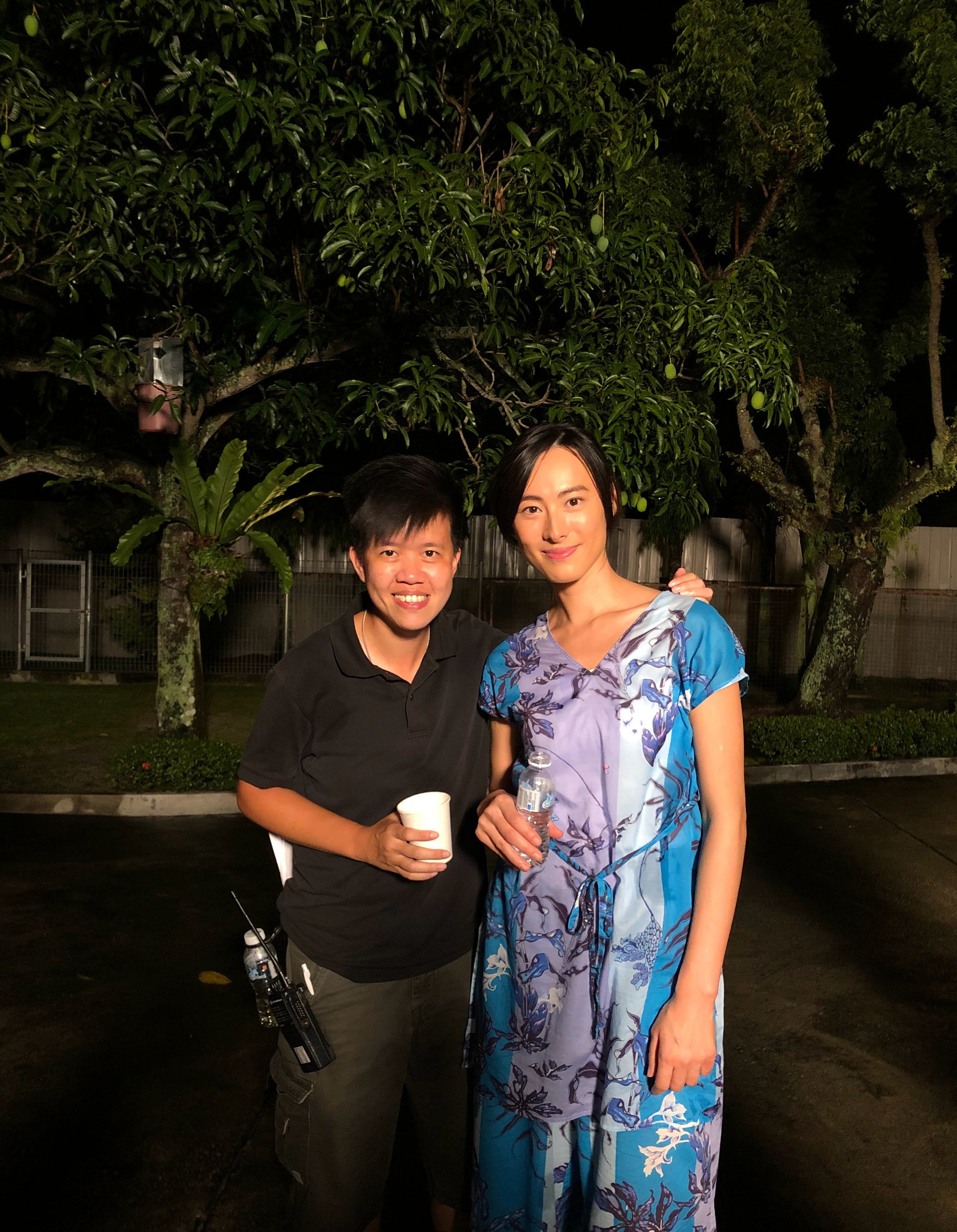 Hong Kong actress Liang Luo Shi's new film is completed, and she takes ...