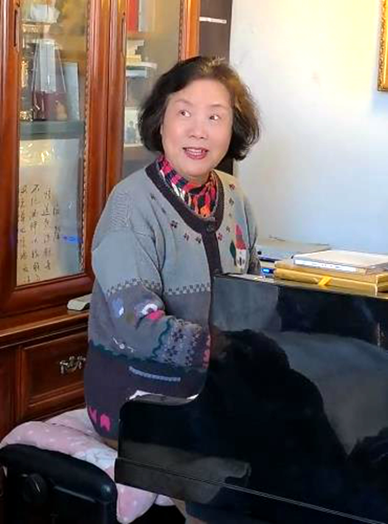 75-year-old "Alian" Li Yuanhua posted a new teaching video, with ruddy ...