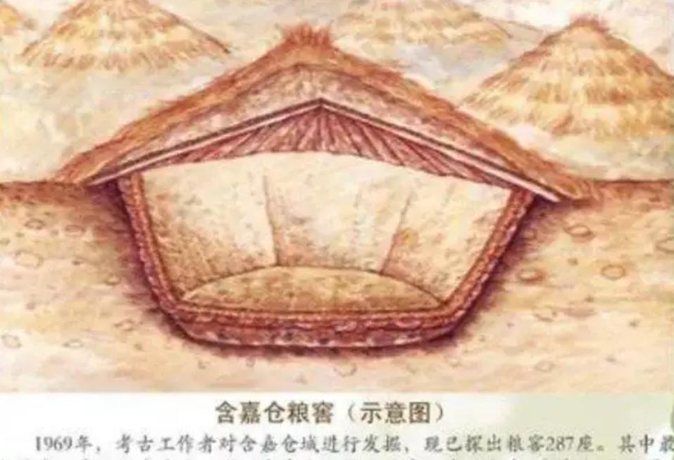 In 1971, a 1,300-year-old granary was discovered in Luoyang. The grains ...